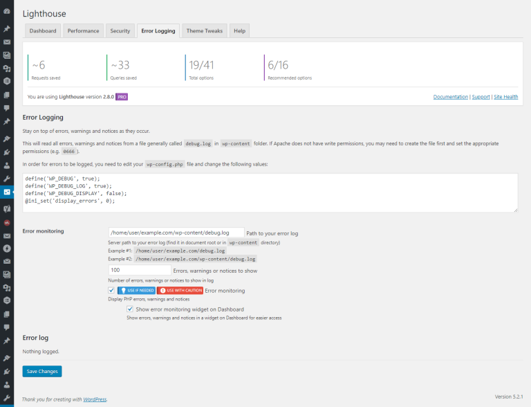 Lighthouse - WordPress Performance Plugin - getButterfly