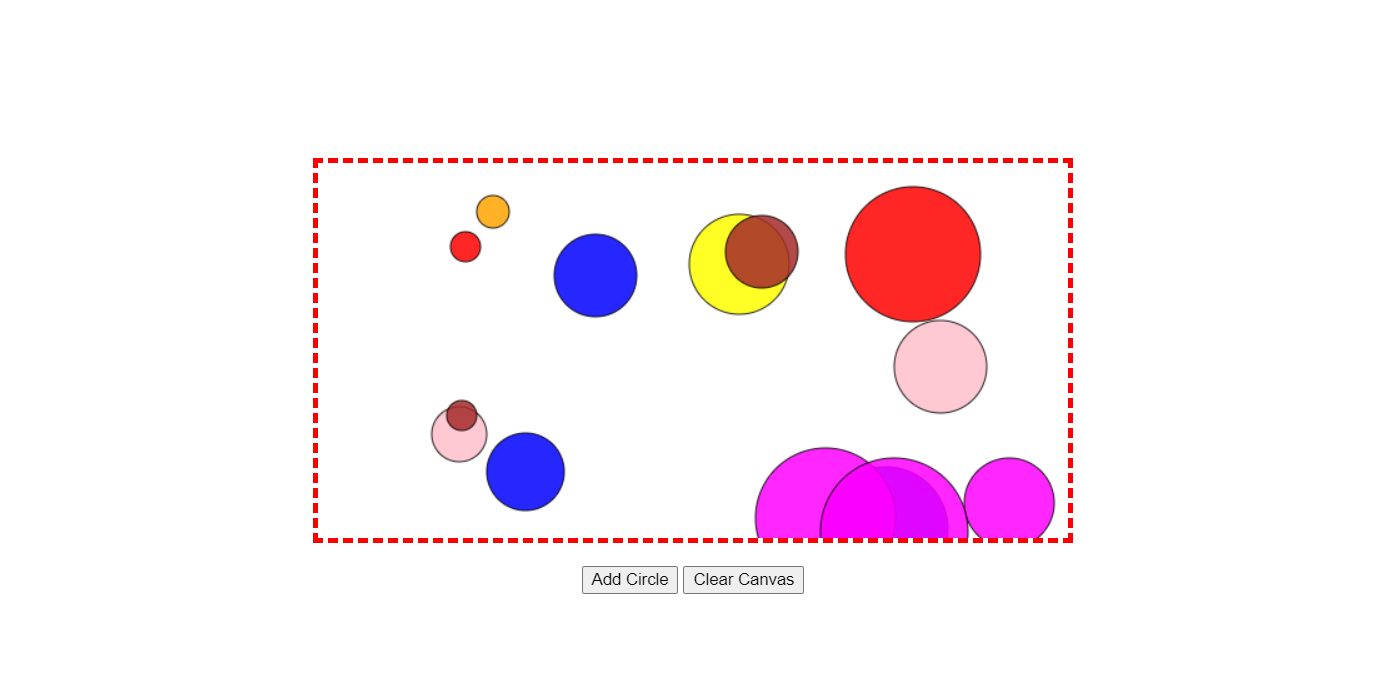 Canvas Interactive Shapes GetButterfly